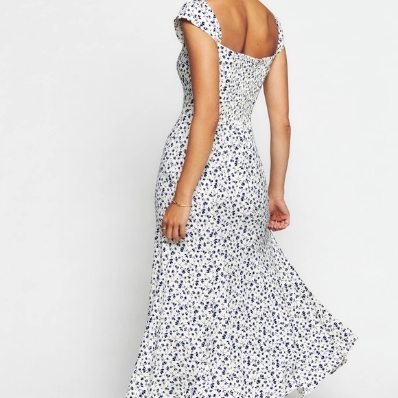 Reformation | Dresses | Reformation Bryson Dress Mykonos Nwot | Poshmark